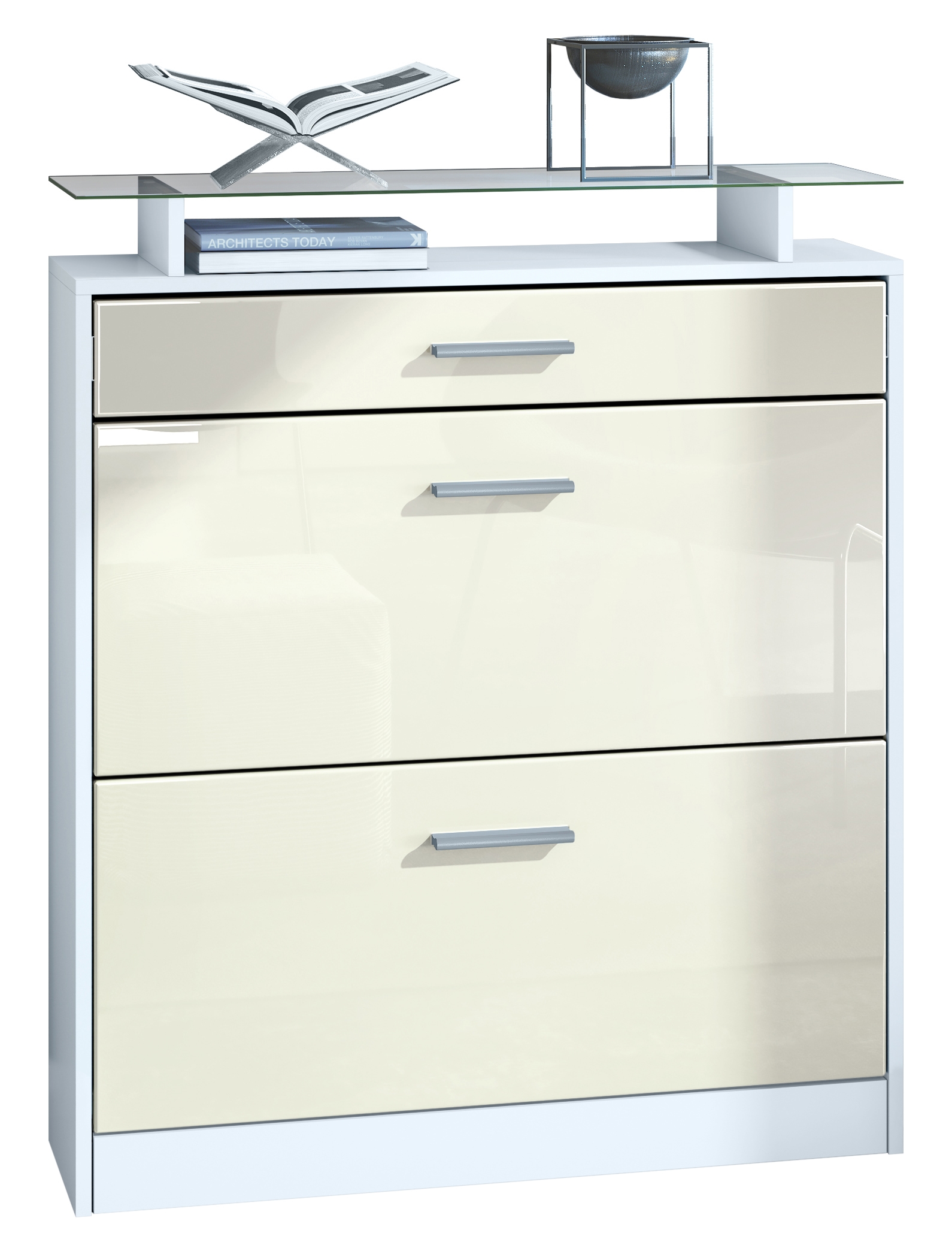 Loret v2 8 pair shoe storage cabinet store